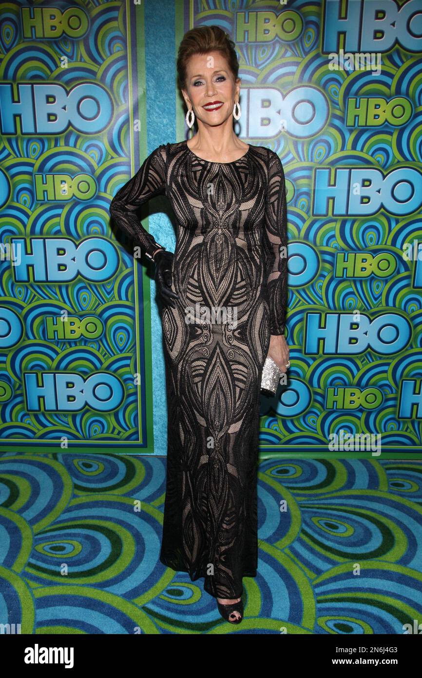 Actress Jane Fonda arrives at the HBO Primetime Emmy's After Party at ...