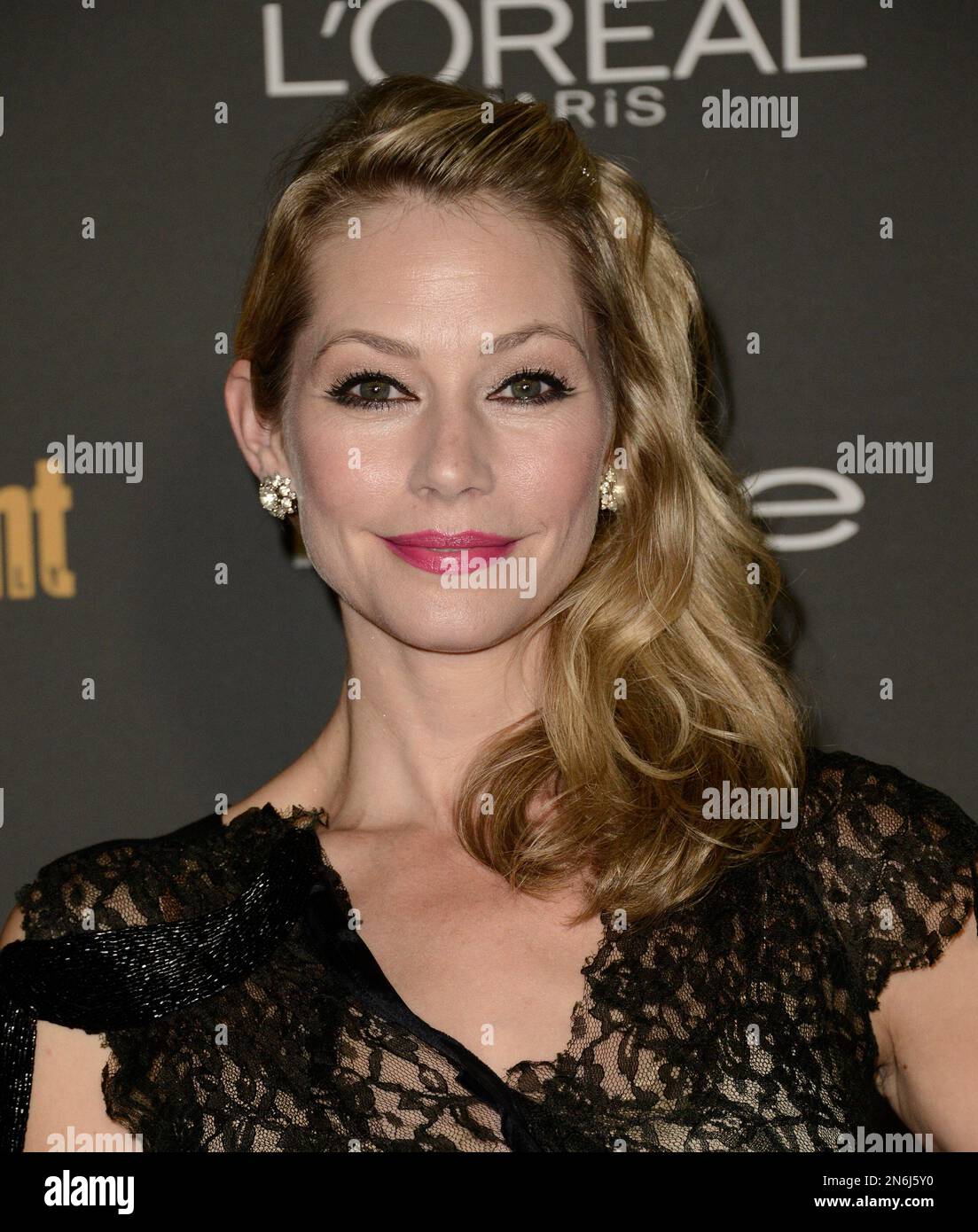 Actress Meredith Monroe arrives at the 2013 Entertainment Weekly Pre ...