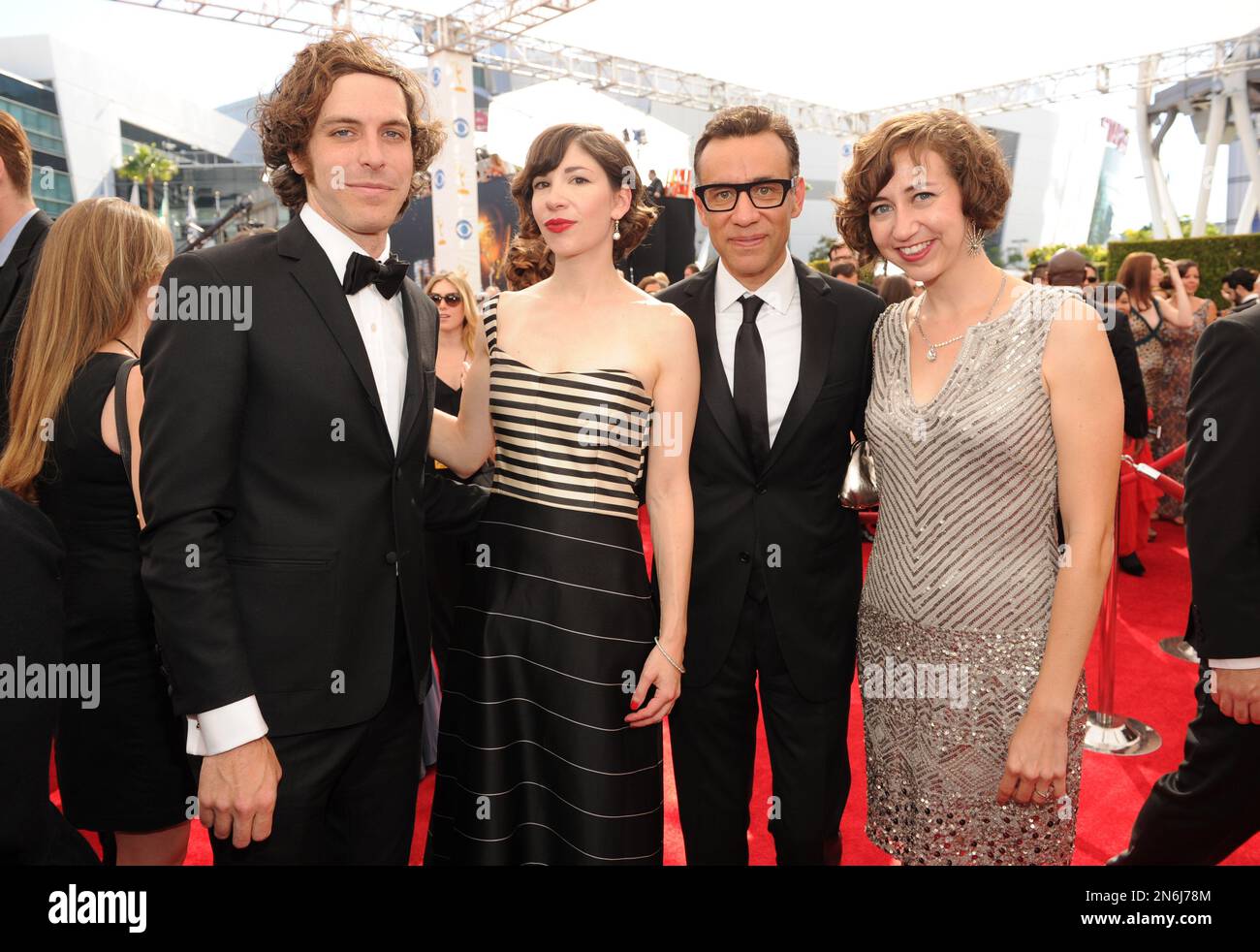 Jonathan Krisel, Carrie Brownstein, Fred Armisen and Kristen Schaal ...
