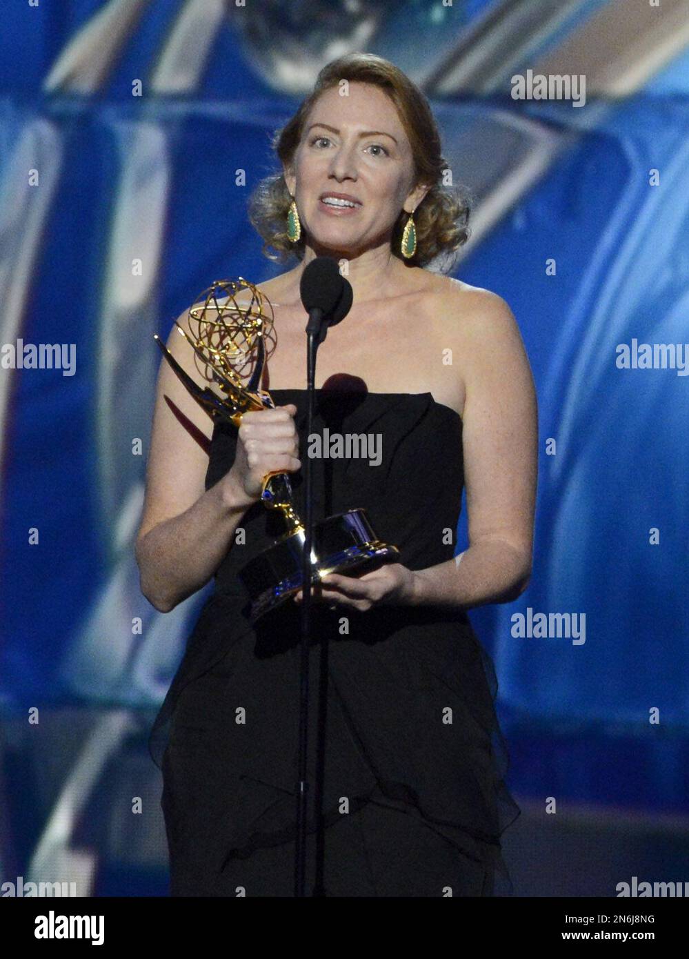 Sarah Bromell on behalf of Henry Bromell accepts the award for ...