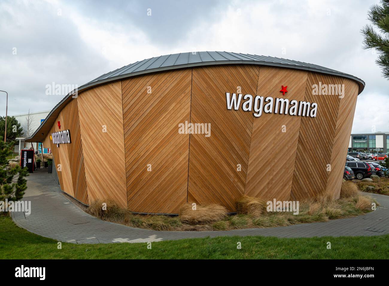 Wagamama store at fort kinnaird retail park Stock Photo - Alamy