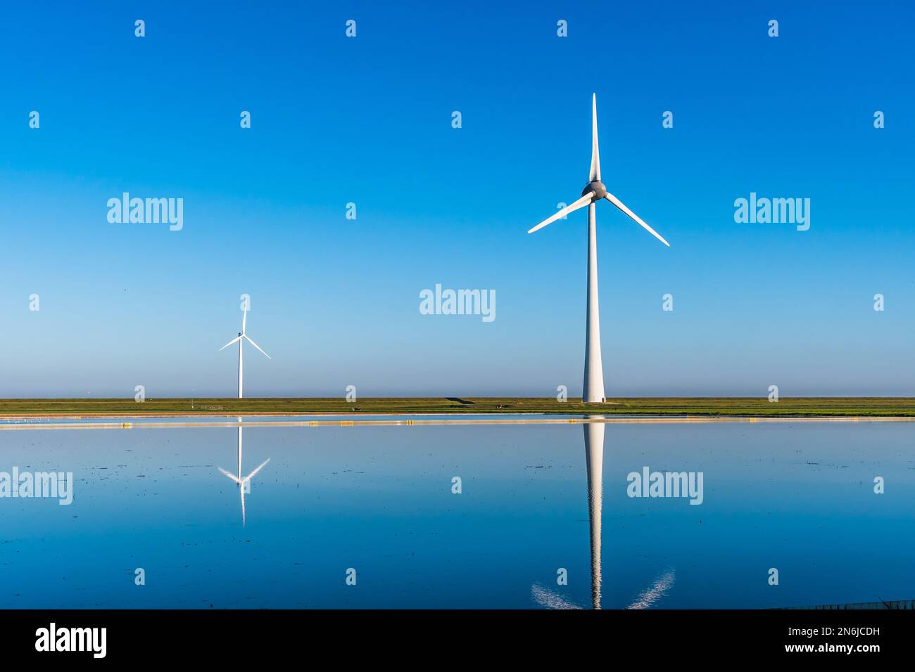 Wind power generation on the water hi-res stock photography and images ...