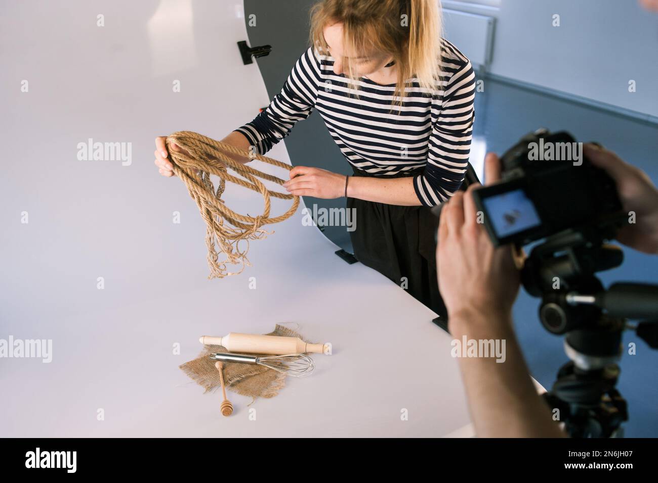 Handmade still life professional photoshoot Stock Photo - Alamy