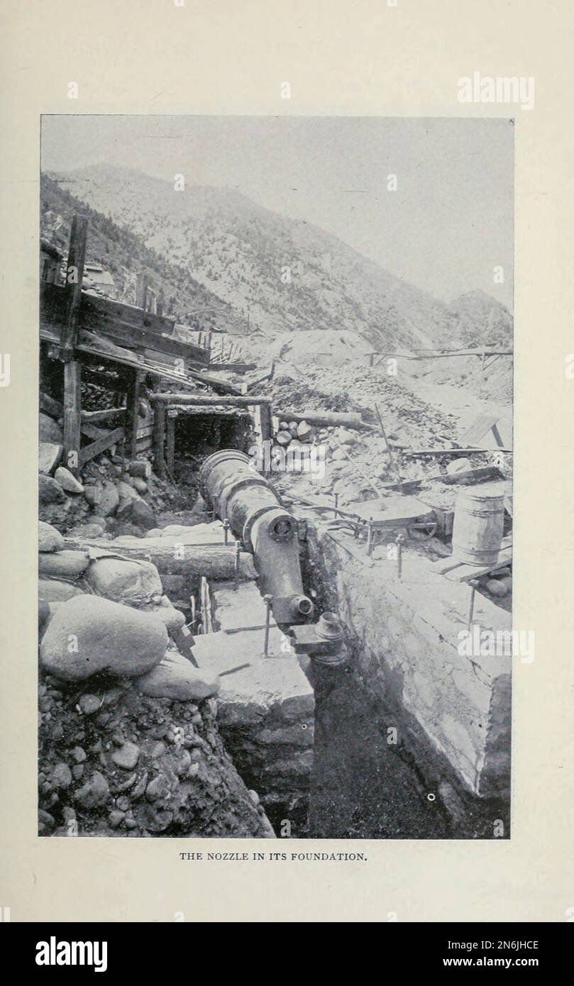 The Nozzle in its foundation from the Article WOOD-STAVE PIPE FOR ...