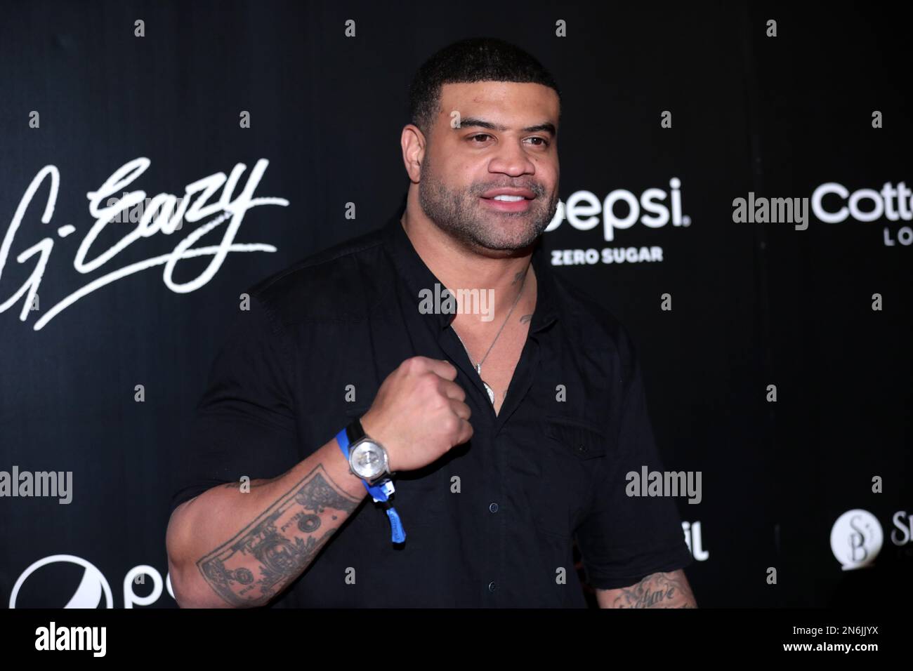 Scottsdale, Arizona, USA. 10th Feb, 2023. Shawne Merriman attends the G ...