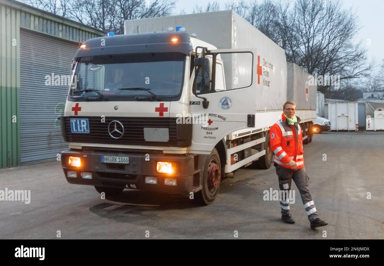 Hamburg, Germany. 10th Feb, 2023. A 40-ton articulated train of the ...