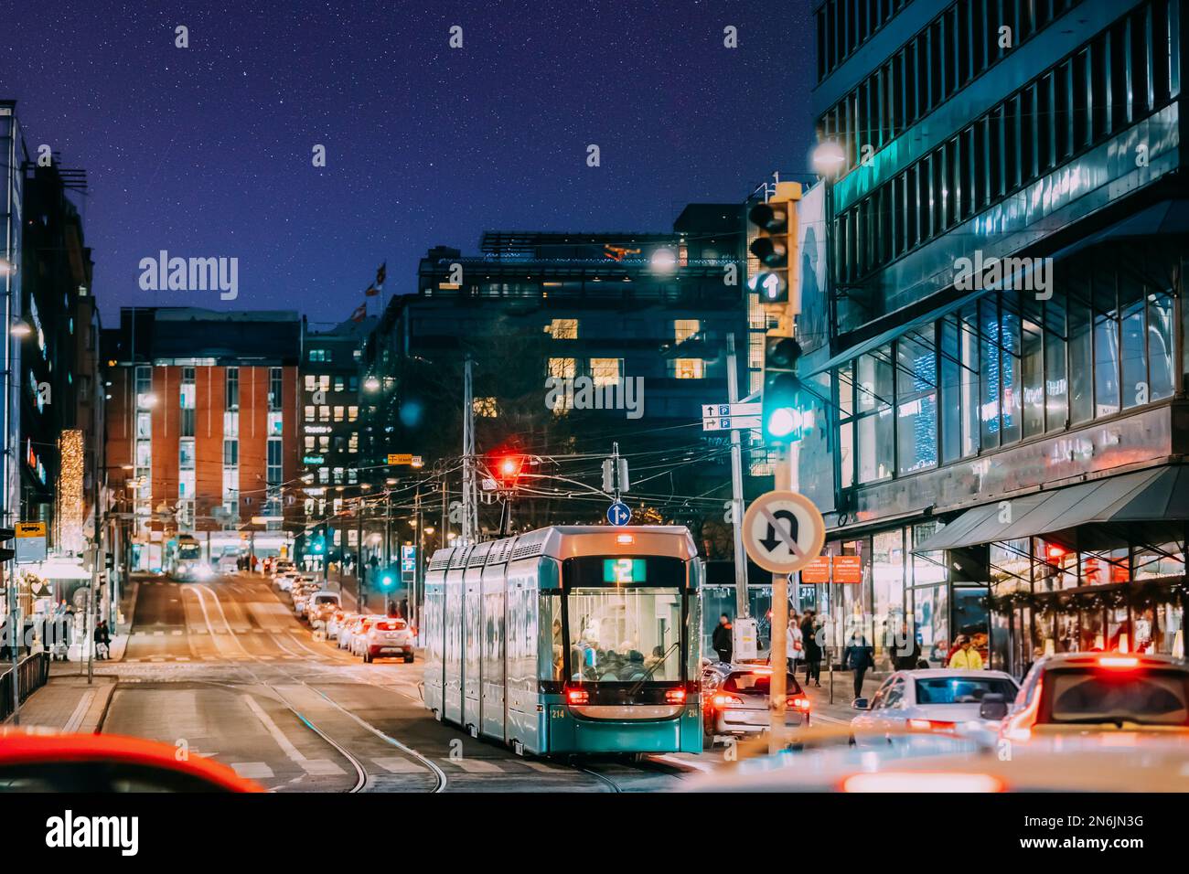 Helsinki colourful street hi-res stock photography and images - Alamy