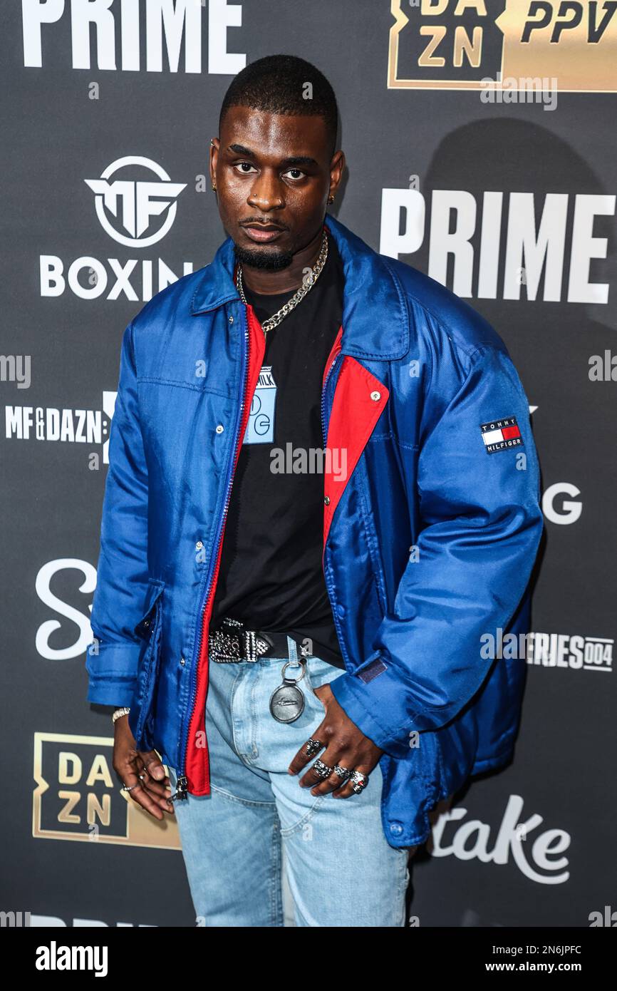 Dami Hope seen attending the KSI vs FaZe Temperrr MF Cruiserweight ...
