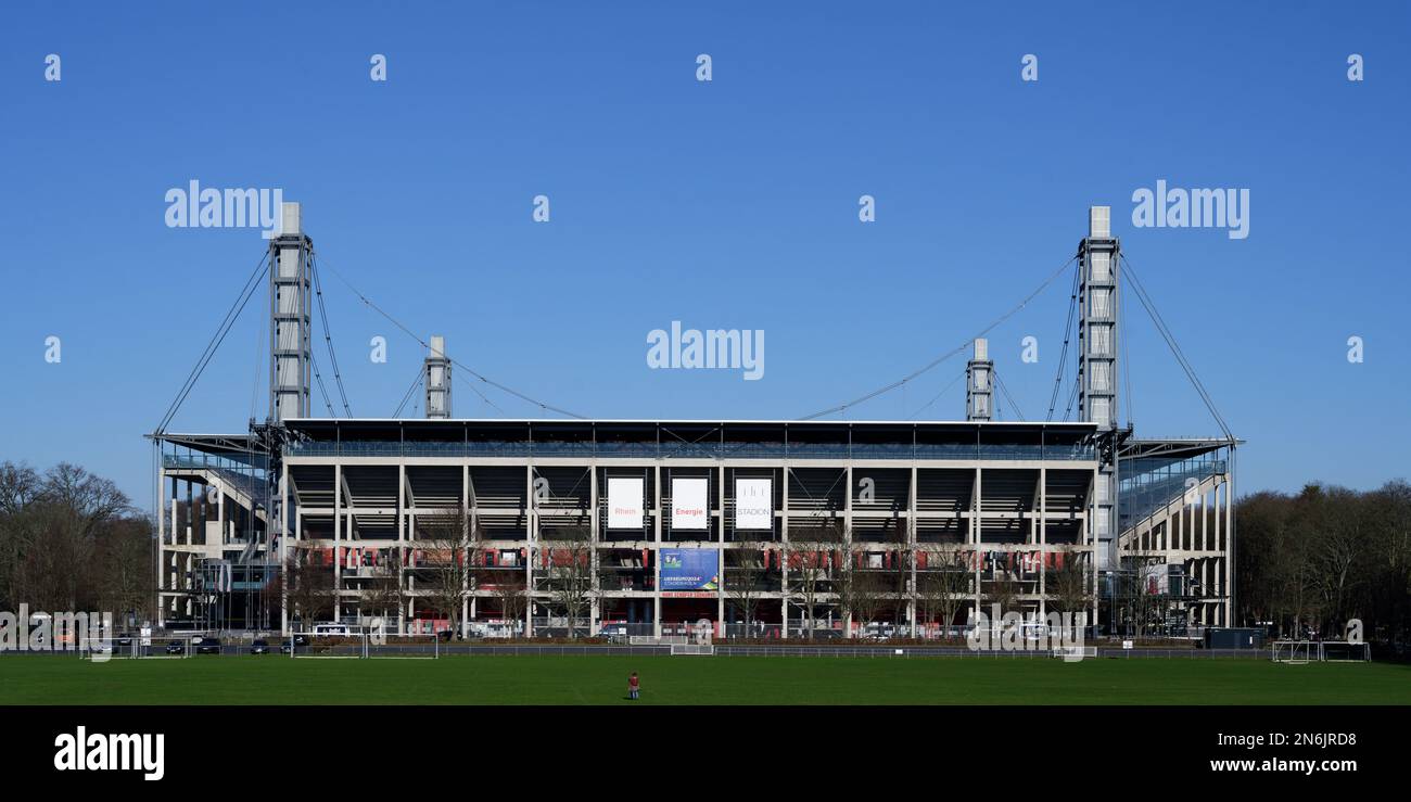 Cologne, Germany, February 07 2023 : the sports stadium ...
