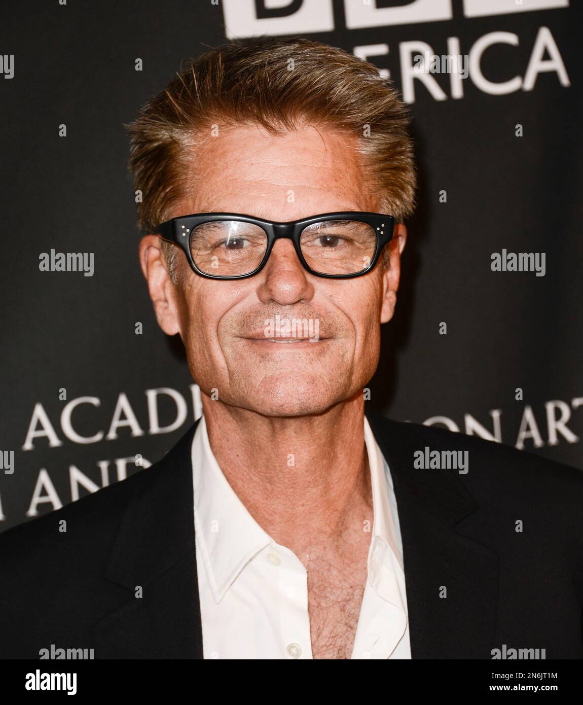 Actor and Emmy nominee Harry Hamlin arrives at the BAFTA's Los Angeles ...