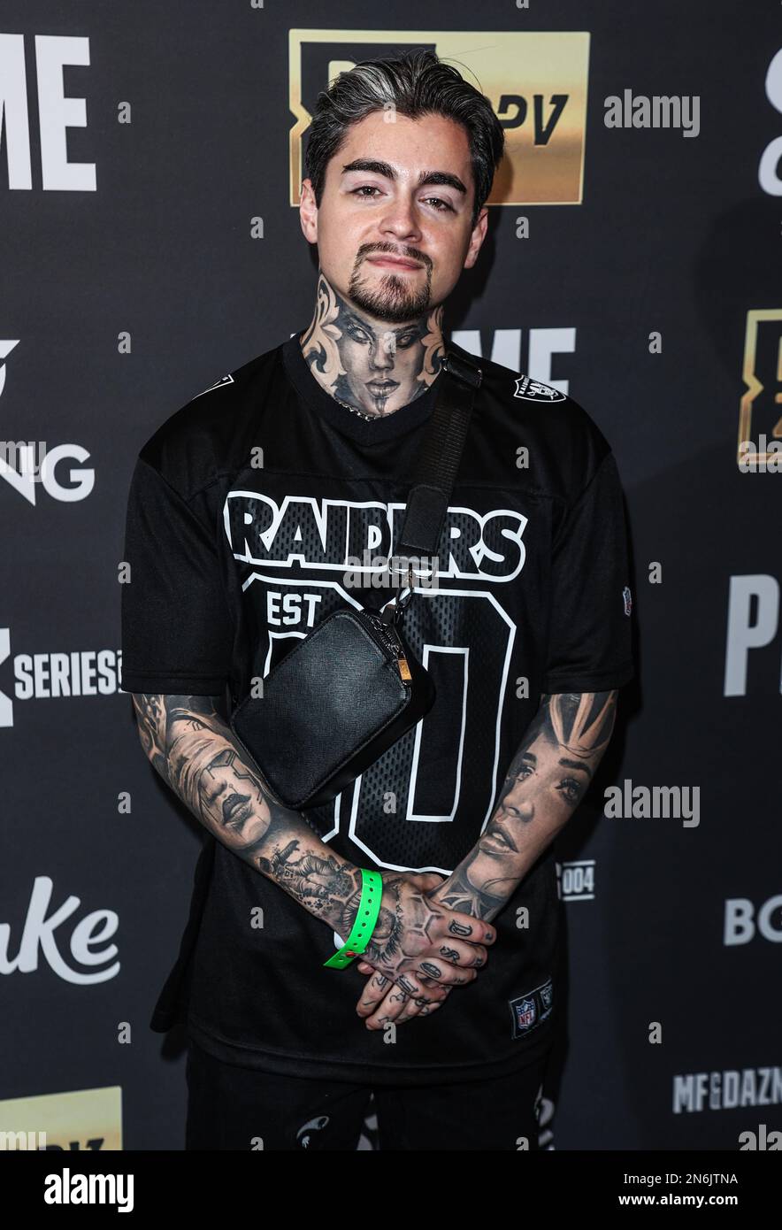 Mitchell Craske seen attending the KSI vs FaZe Temperrr MF ...