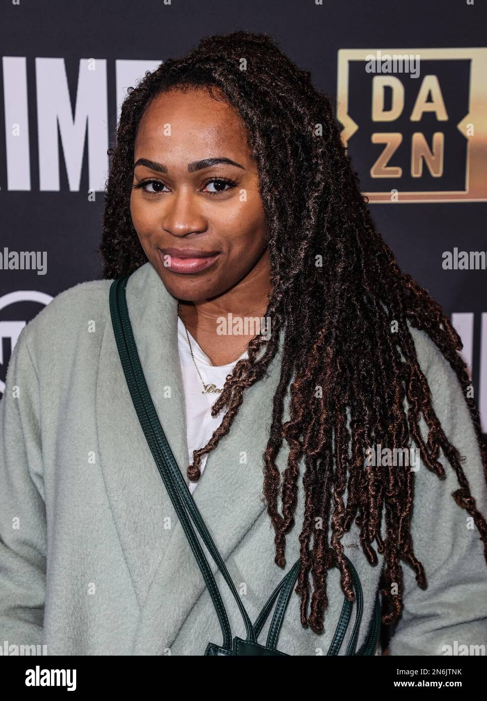 Shayna Marie seen attending the KSI vs FaZe Temperrr MF Cruiserweight ...