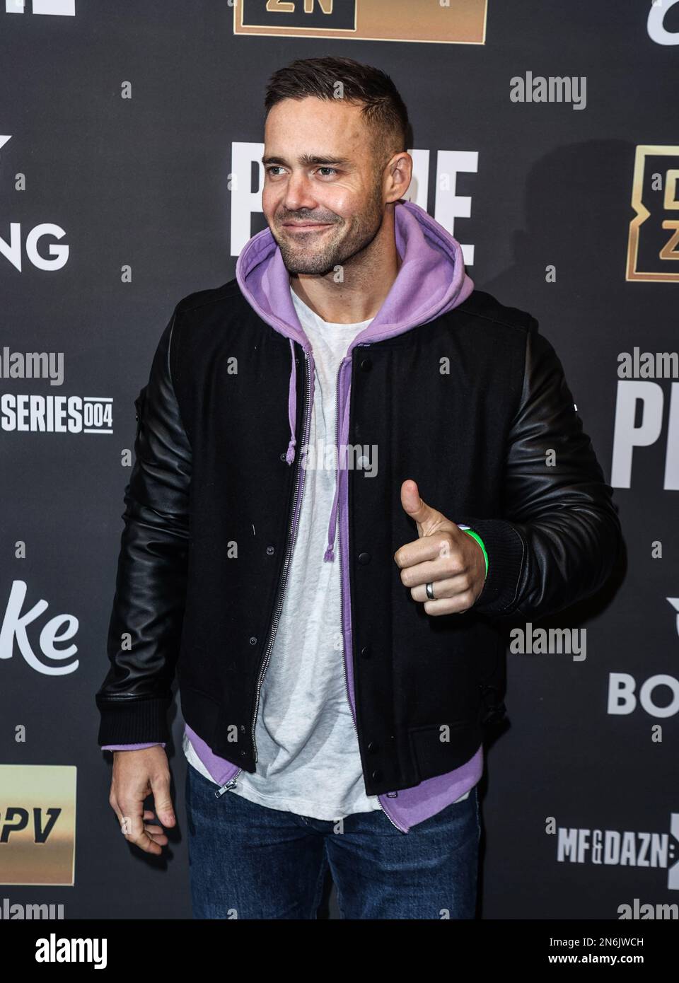 Spencer Matthews seen attending the KSI vs FaZe Temperrr MF ...