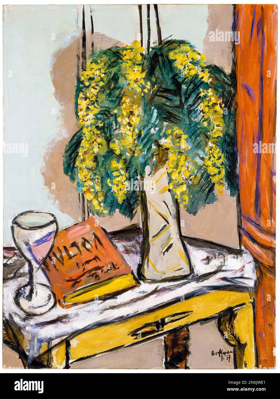 Still life with mimosas hi-res stock photography and images - Alamy