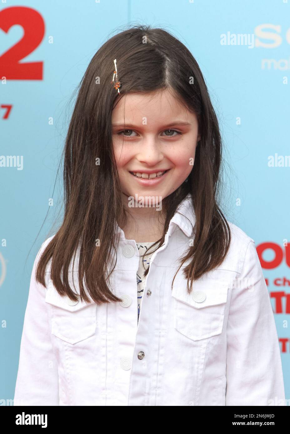 Actress Katie Silverman arrives at the premiere of "Cloudy with a ...