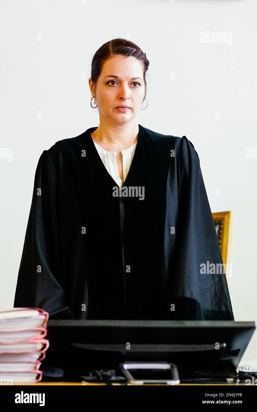 Frankenthal, Germany. 10th Feb, 2023. Mirtha Hütt, presiding judge ...