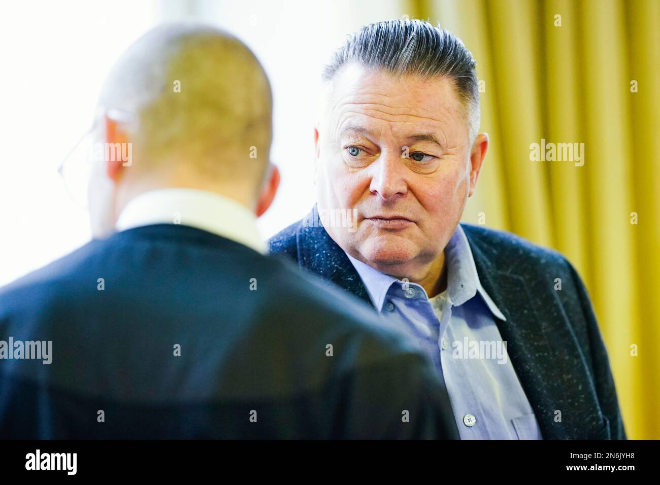 10 February 2023, Rhineland-Palatinate, Frankenthal: Kurt Sprengart ...