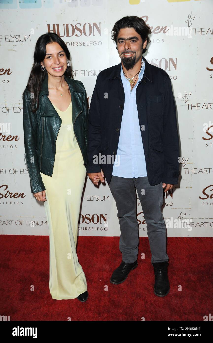 Andre Lascaris arrives at The Art of Elysium’s 5th Annual Genesis at ...