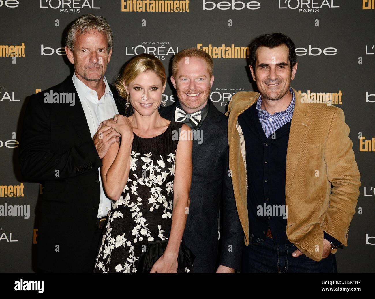 From left to right, Modern Family co-creator Christopher Lloyd, actress ...