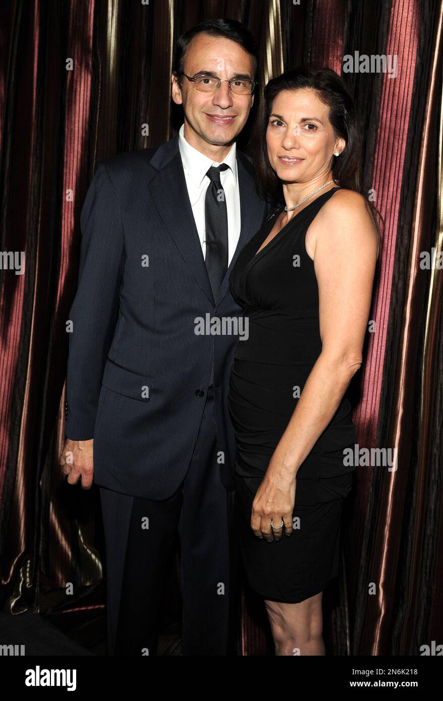 EXCLUSIVE - From left, Academy Governor Frank Maronne and his wife ...