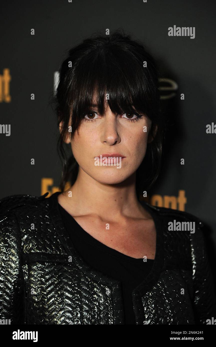 Shanae Grimes arrives at the 2013 Entertainment Weekly Pre-Emmy Party ...
