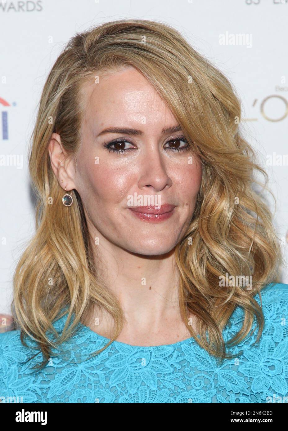 Actress Sarah Paulson arrives at the 65th Primetime Emmy Awards ...