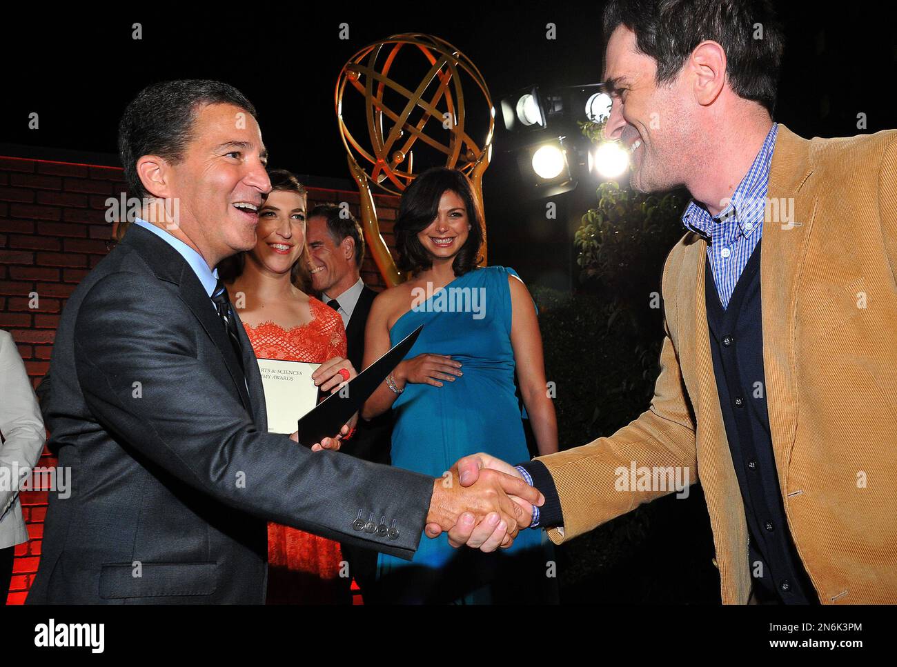 EXCLUSIVE - From left, Television Academy Chairman and CEO, Bruce ...