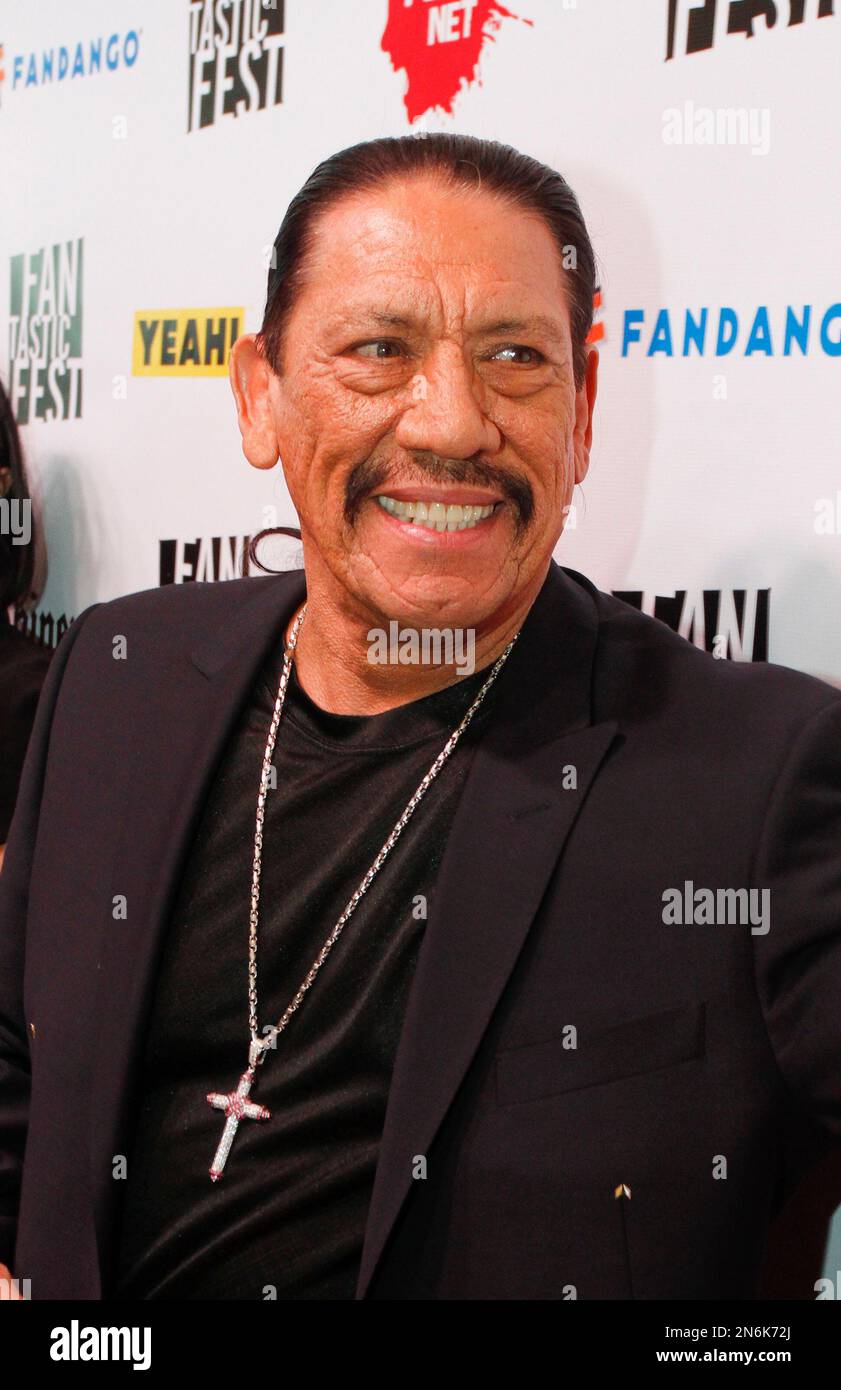 Danny Trejo arrives at the world premiere of "Machete Kills" on the ...