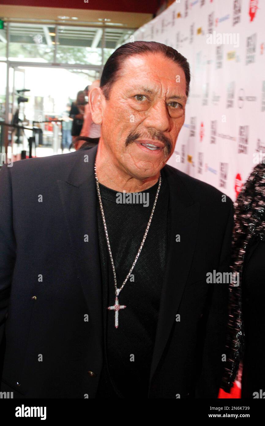 Danny Trejo arrives at the world premiere of "Machete Kills" on the ...