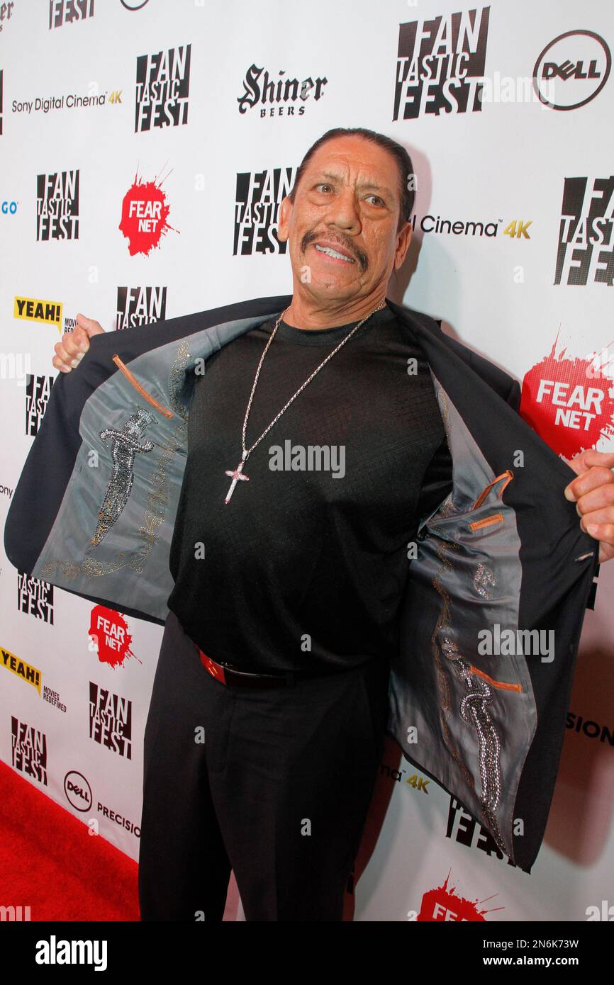 Danny Trejo arrives at the world premiere of "Machete Kills" on the ...