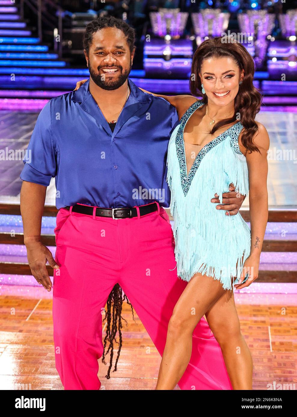 Jowita Przystal and Hamza Yassin seen taking part in the "Strictly Come Dancing: The Live Tour ...