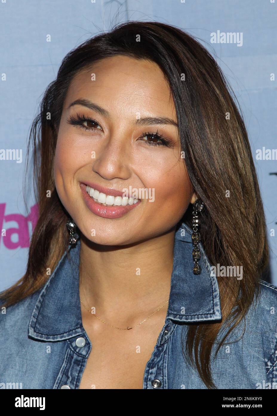 TV personality Jeannie Mai arrives at the 2013 People StyleWatch Denim ...