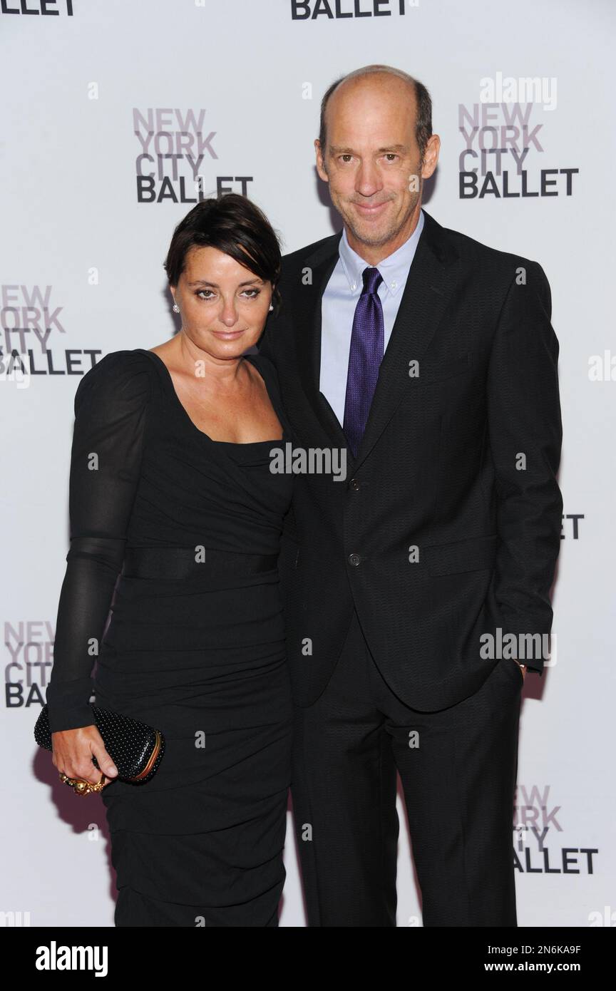 Actor Anthony Edwards and wife Jeanine attend the New York City Ballet ...