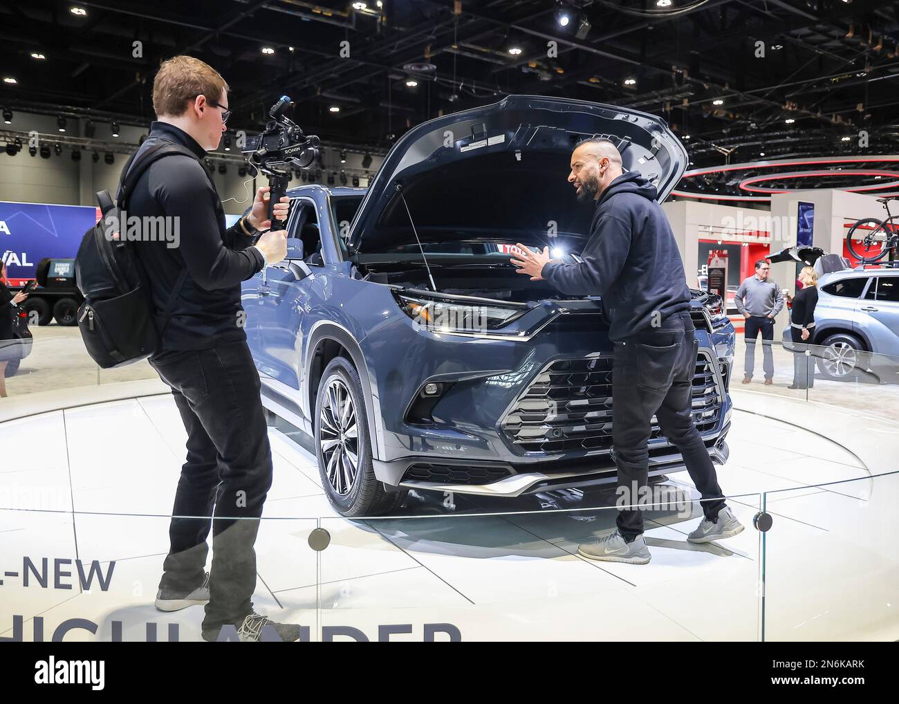 Toyota grand highlander hi-res stock photography and images - Alamy