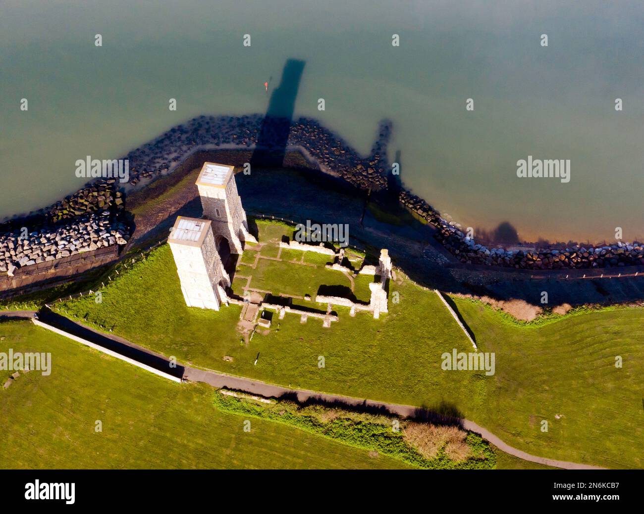 An exemplar of anglo saxon church architecture hi-res stock photography ...