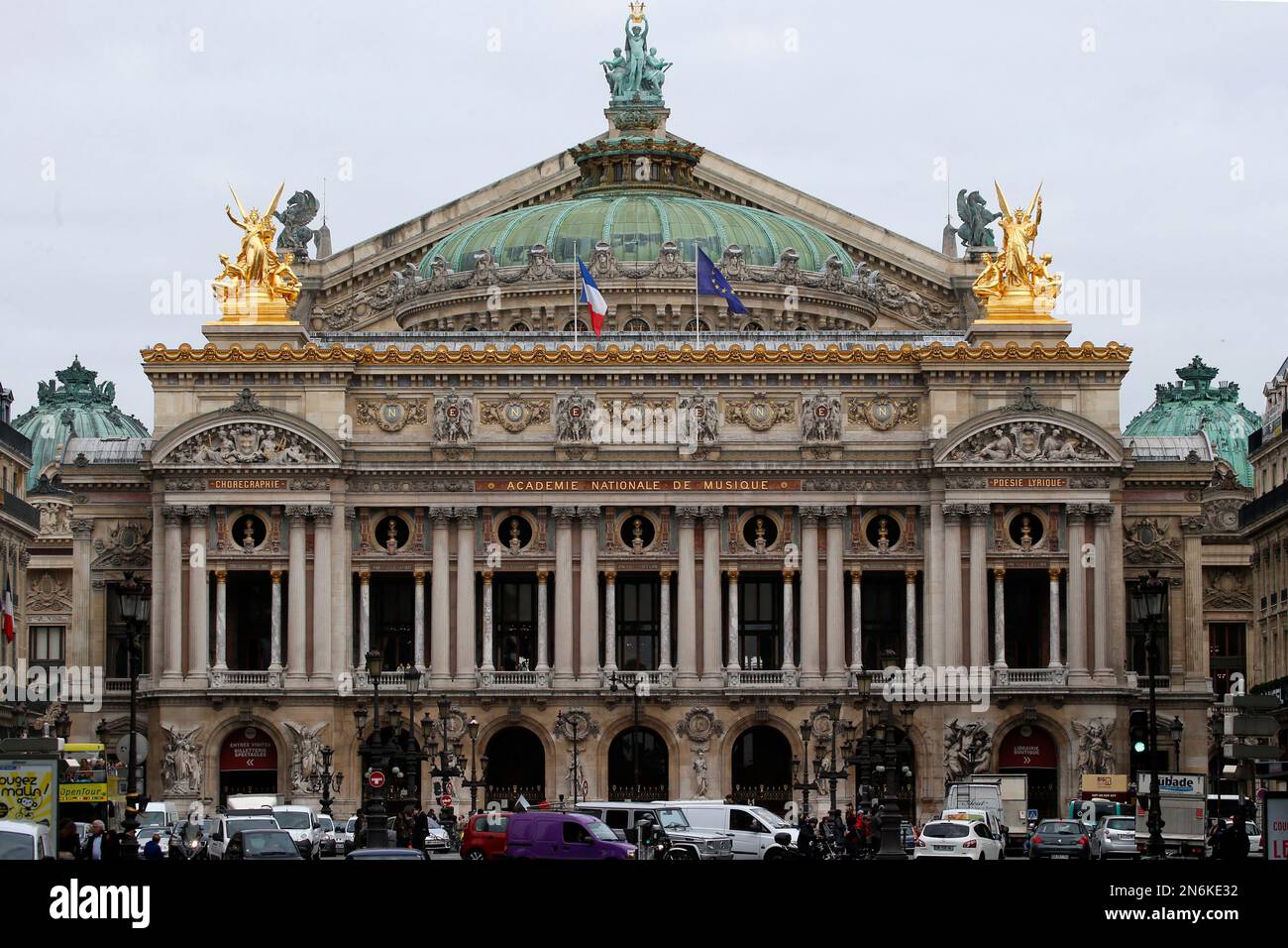 The Opera Garnier Palace ( Opera Palais Garnier) is pictured in Paris ...