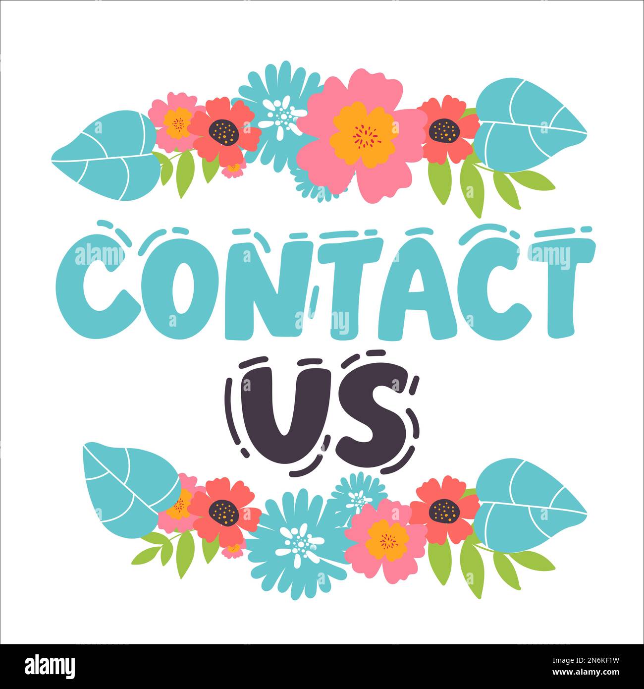 Sticker contact us support online hi-res stock photography and images ...