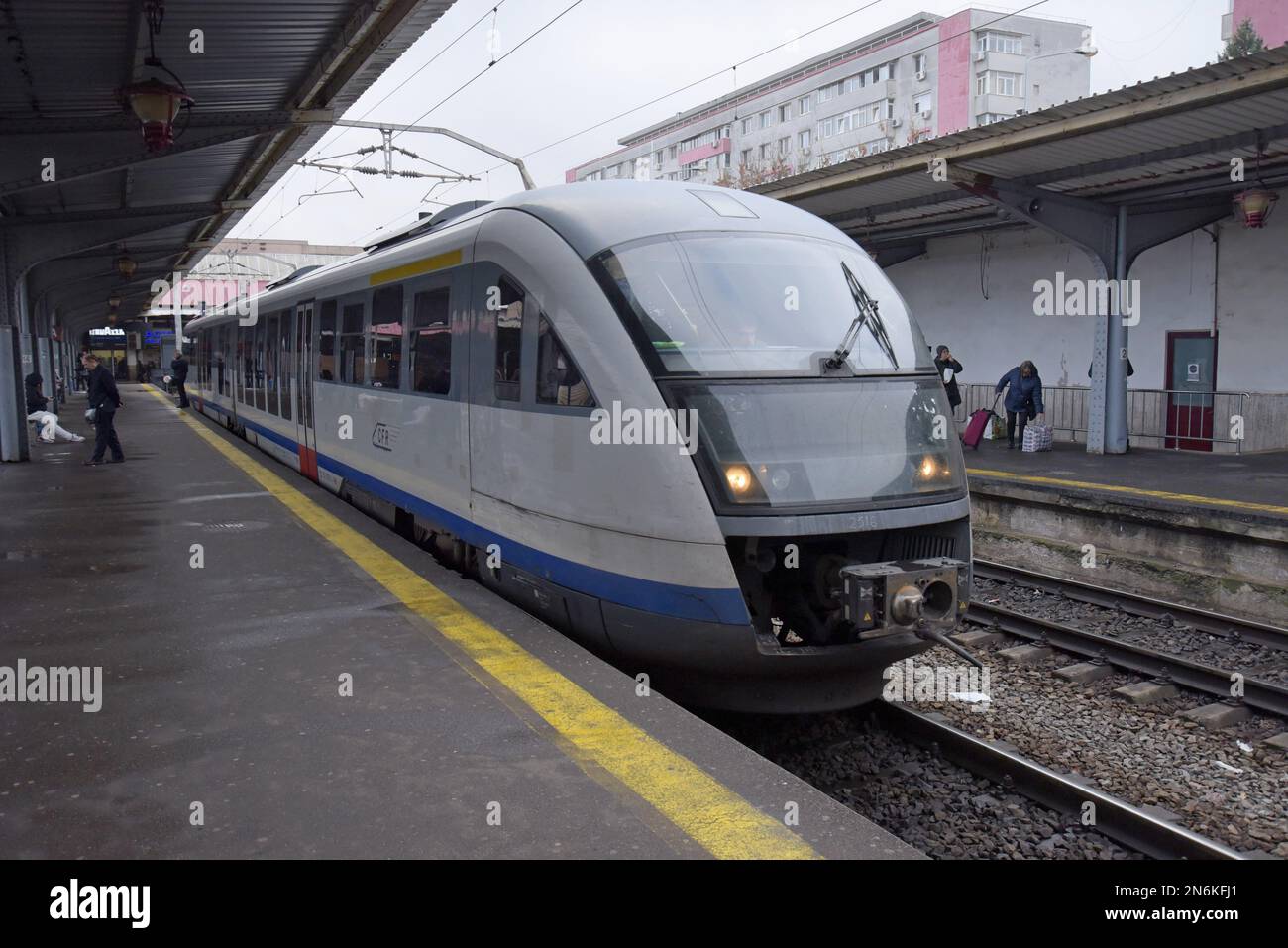 Romanian Railways, Căile Ferate Române, cross border train to Ruse ...