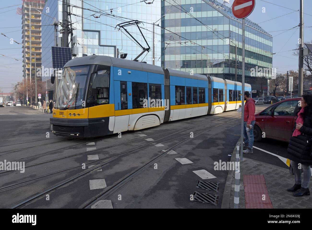Trams sofia hi-res stock photography and images - Alamy
