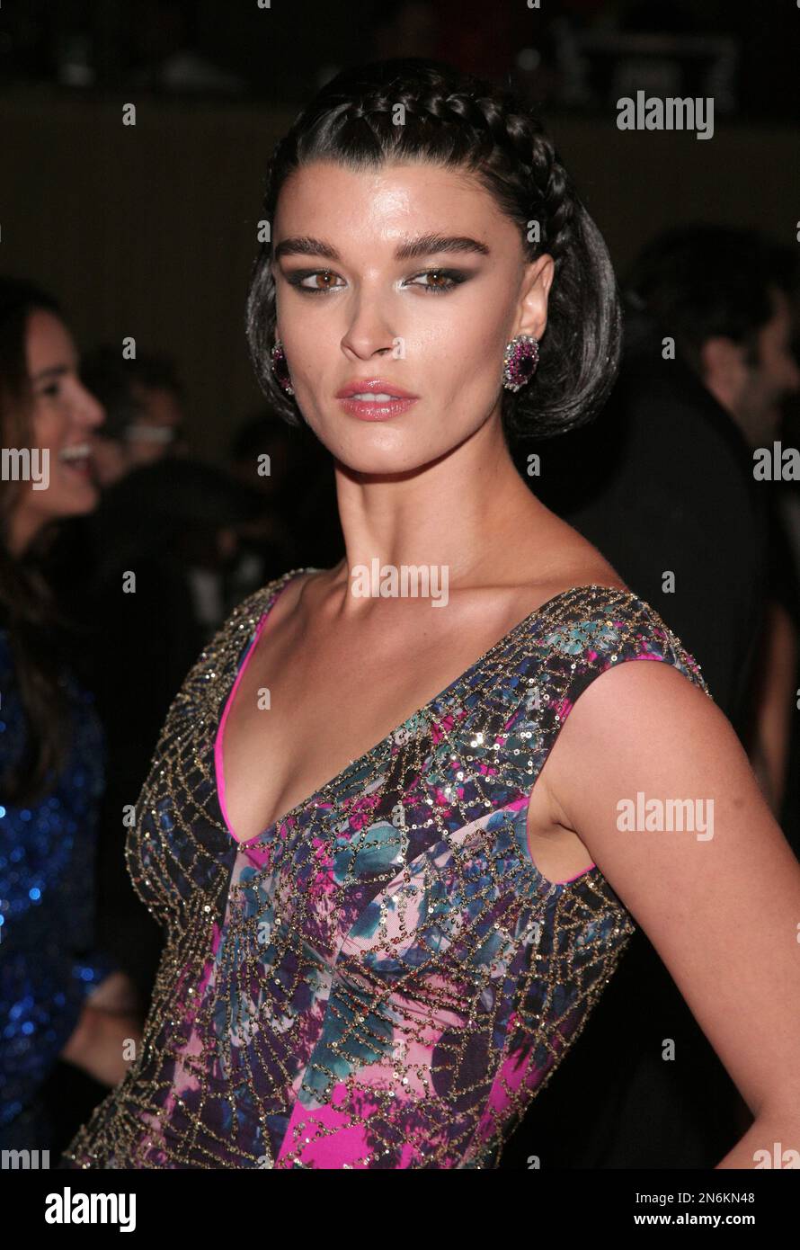 Fashion model Crystal Renn attends the New Yorkers For Children Fall ...