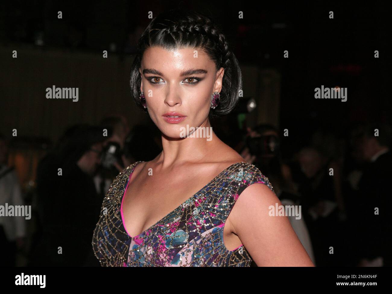 Fashion model Crystal Renn attends the New Yorkers For Children Fall ...