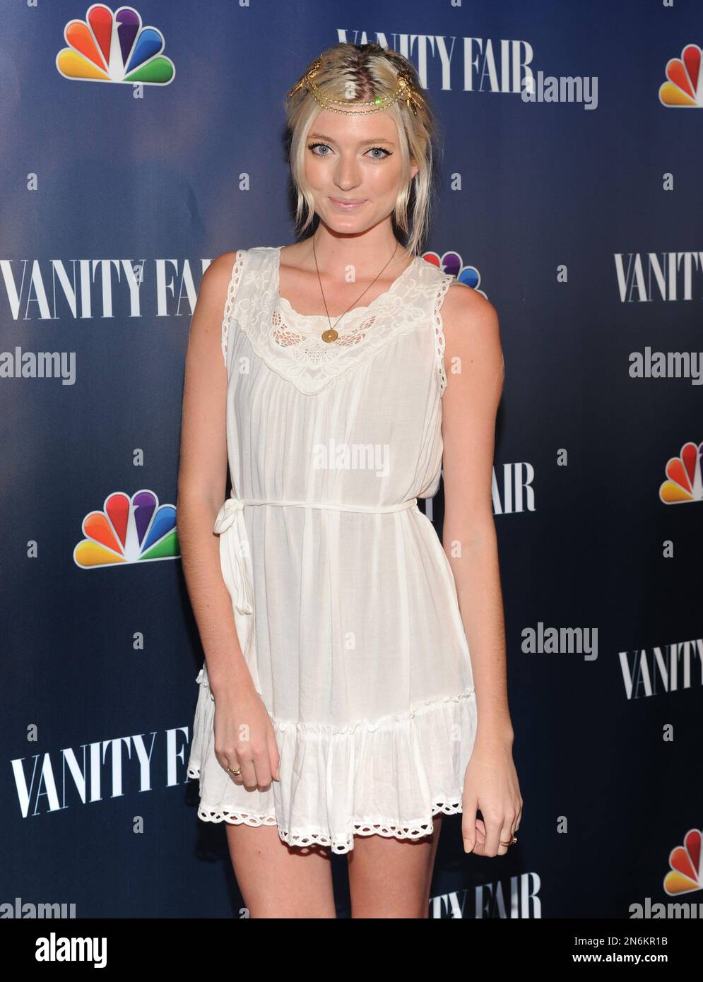 Model Sophie Sumner attends the NBC 2013 Fall season launch party ...