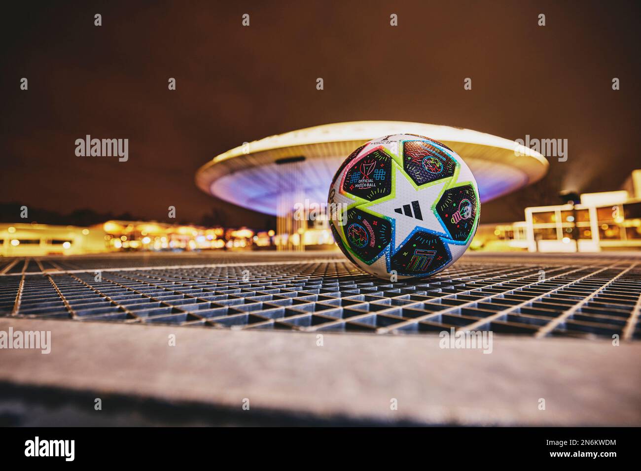 UWCL Pro Ball Eindhoven, Adidas match ball of the final of the UEFA ...