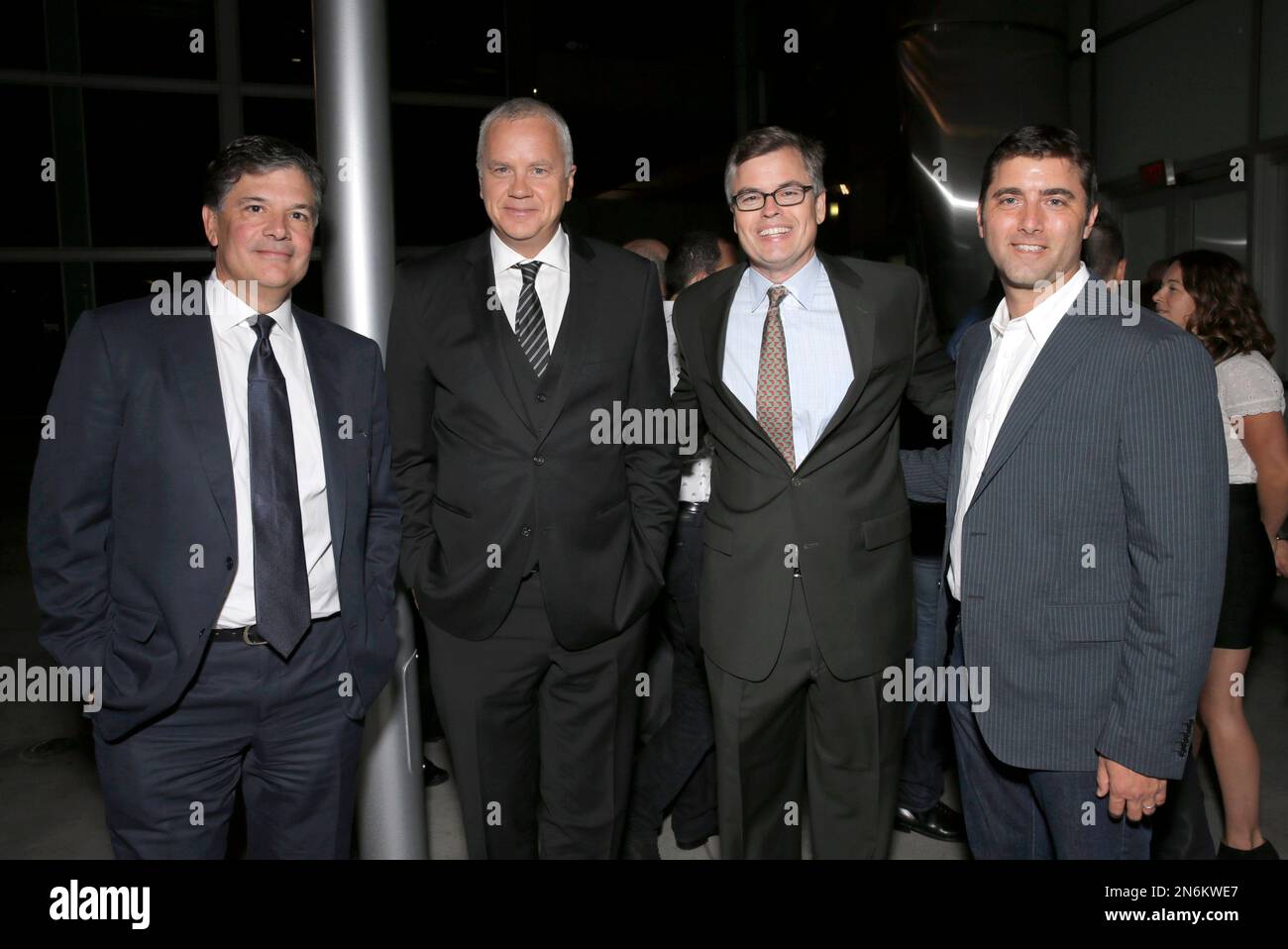 Producer Dean Vanech, Tim Robbins, Roadside Attractions' Co-President ...