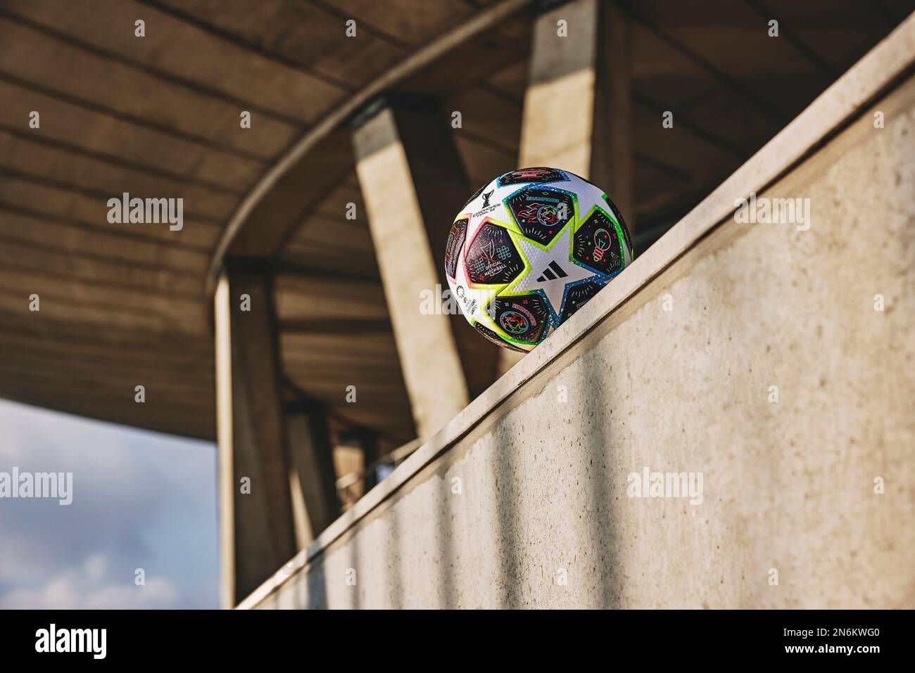 UWCL Pro Ball Eindhoven, Adidas match ball of the final of the UEFA ...