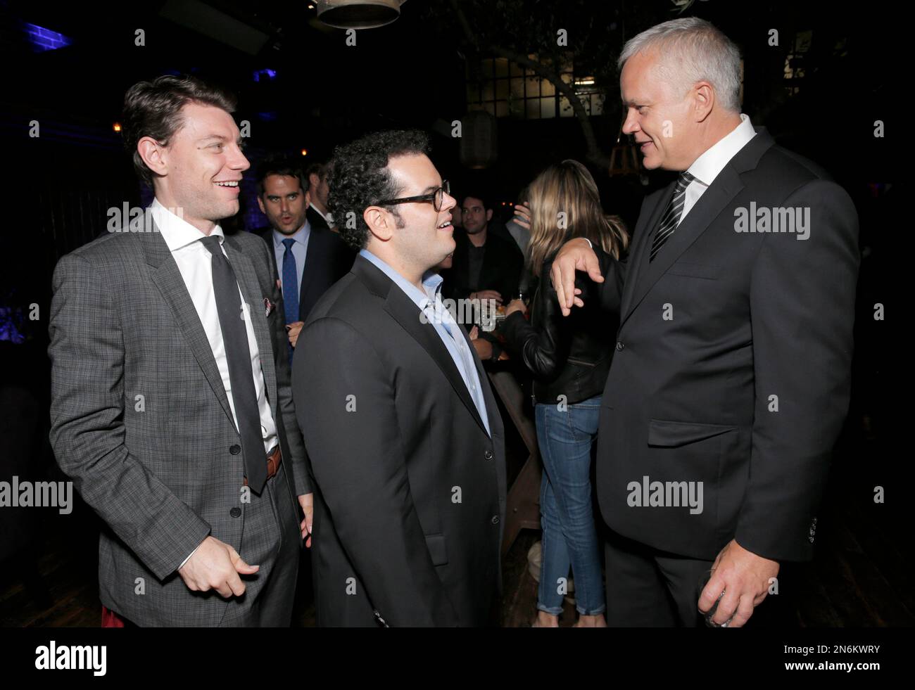 Patrick Fugit, Josh Gad and Tim Robbins attend the after party for ...