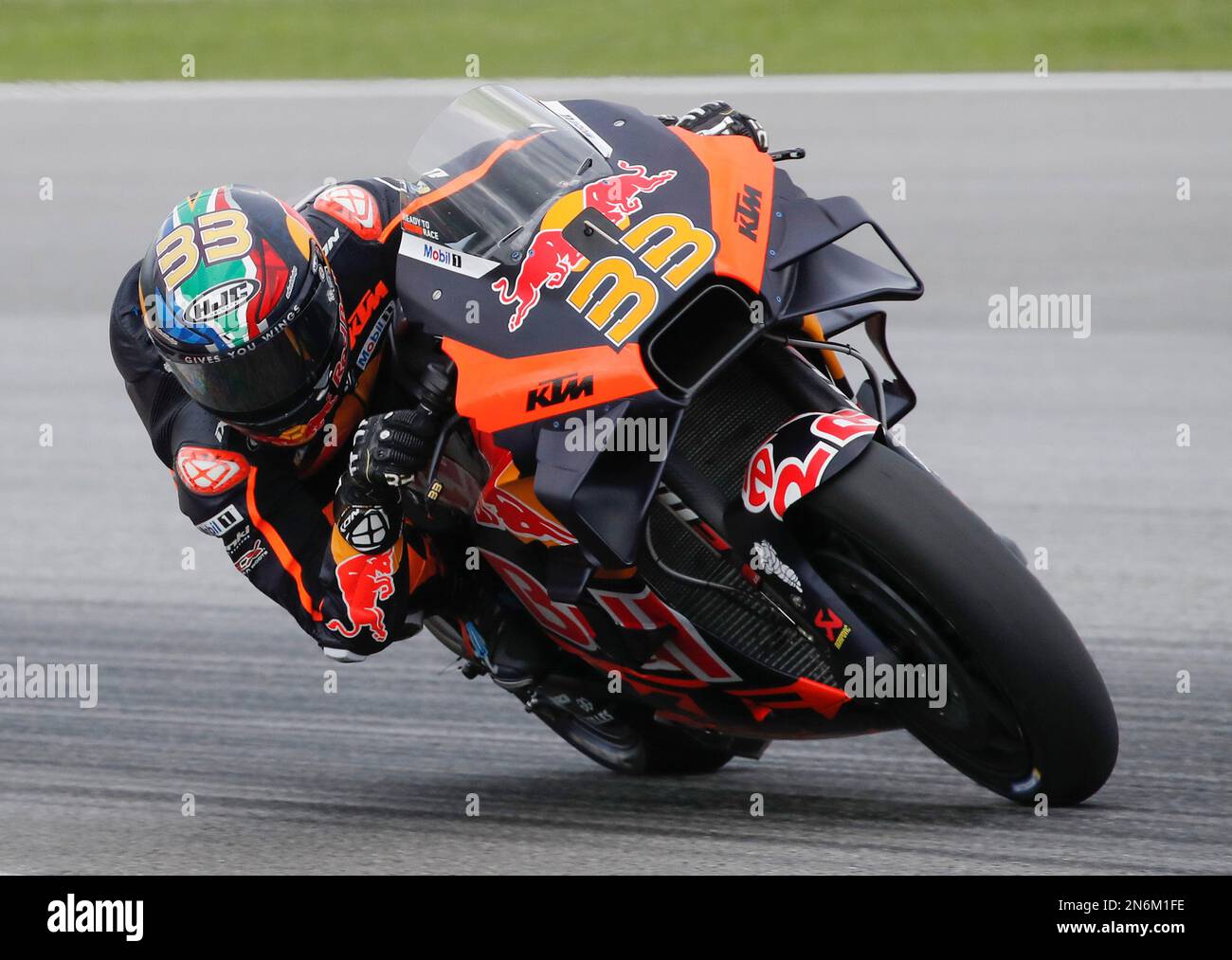 Kuala Lumpur, Malaysia. 10th Feb, 2023. South African rider Brad Binder ...