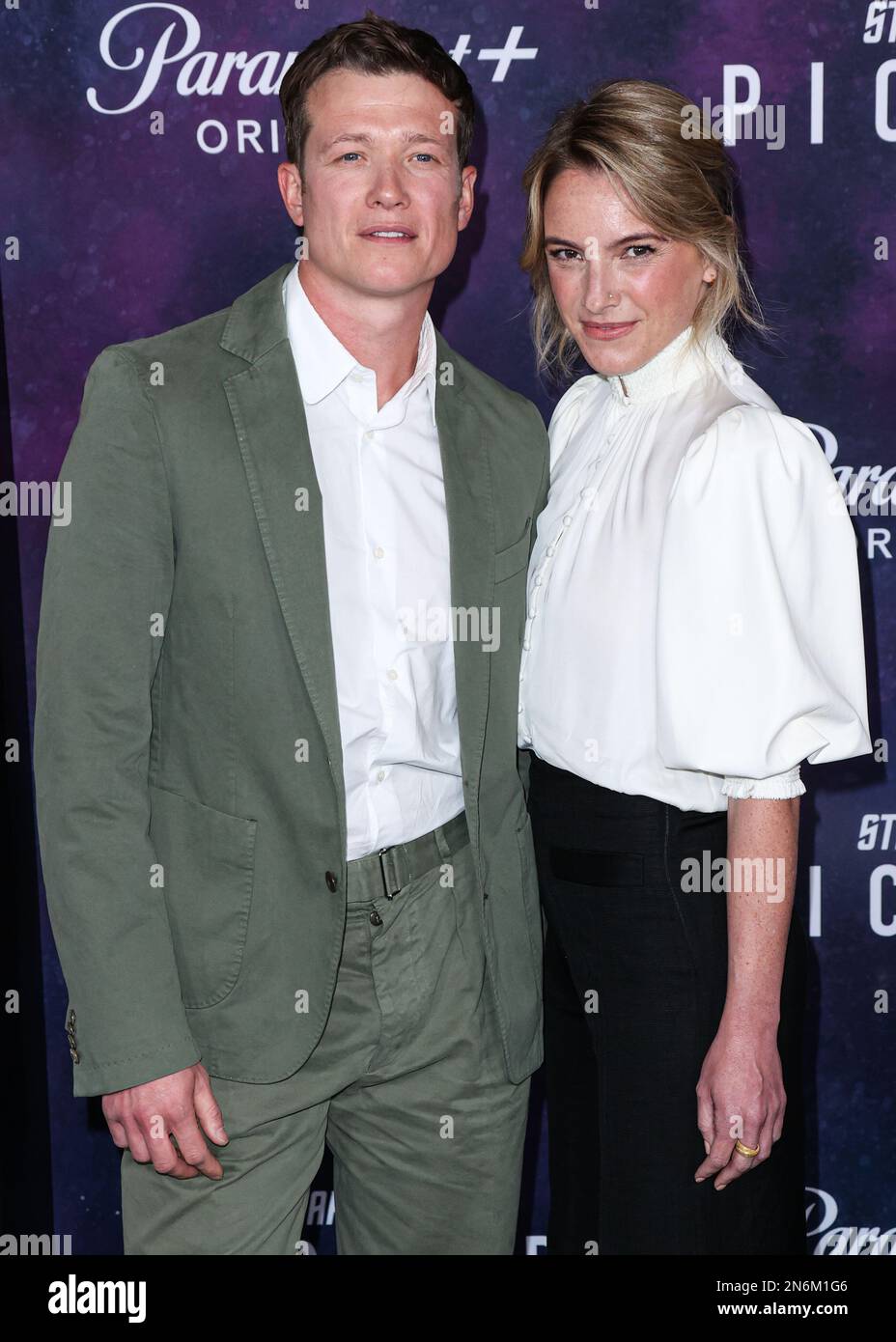 HOLLYWOOD, LOS ANGELES, CALIFORNIA, USA - FEBRUARY 09: Ed Speleers and ...