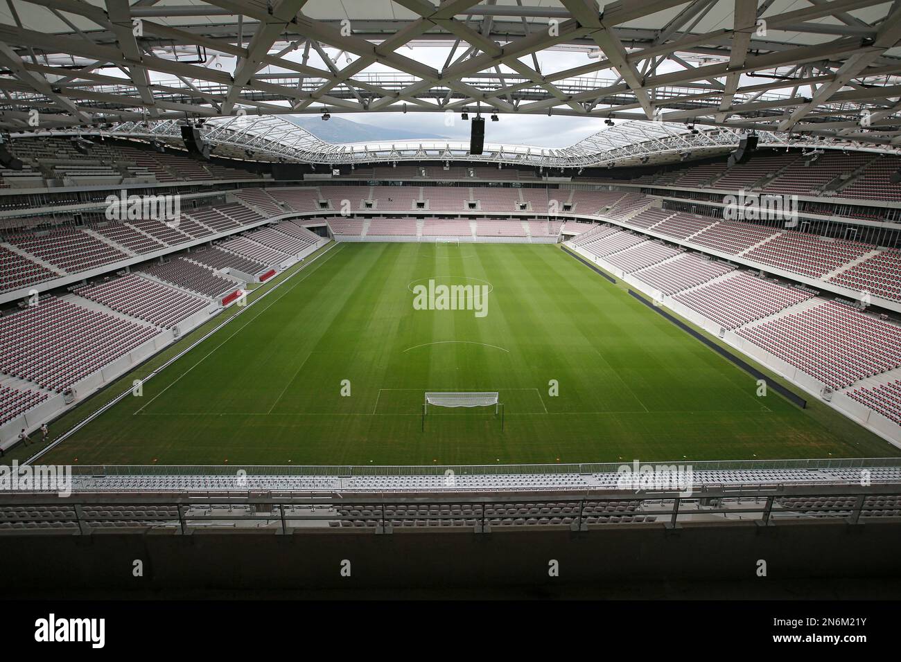 View of the new stadium Allianz Riviera in Nice, Monday, Sept. 16, 2013 ...