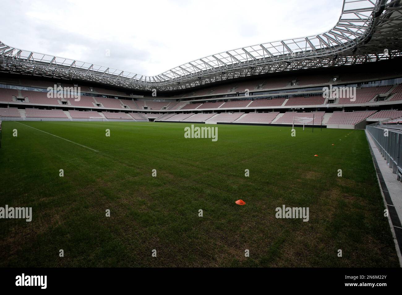View of the new stadium Allianz Riviera of Nice , Monday, Sept. 18 ...